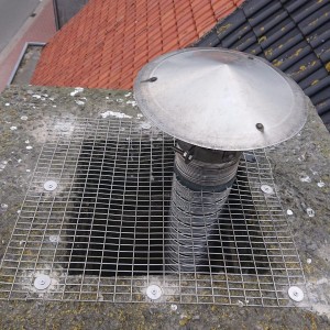 Plaatsing van inox roosters